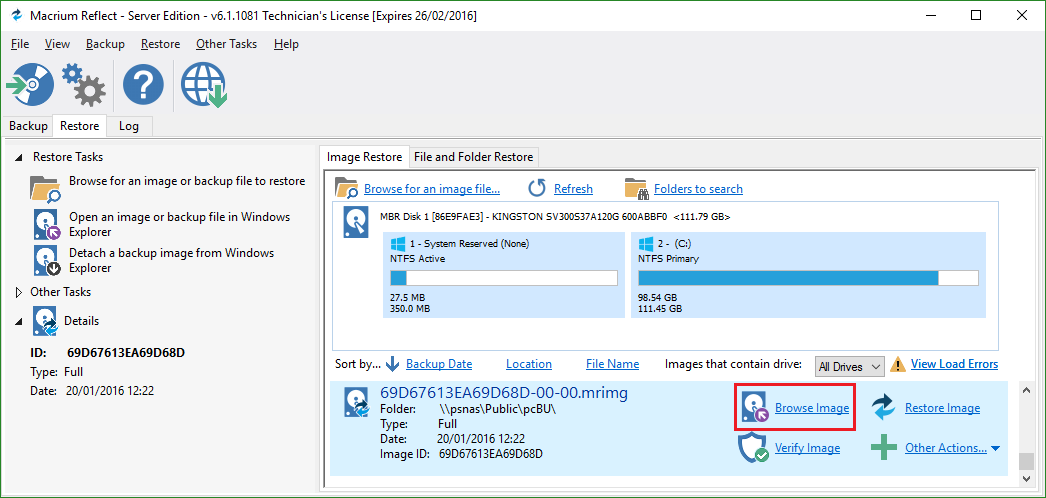 Reparse points in Disk Images - KnowledgeBase v7.2 - Macrium Reflect Knowledgebase